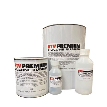 RTV Premium 2-Part Condensation Cure Silicone Rubber System from £22.88