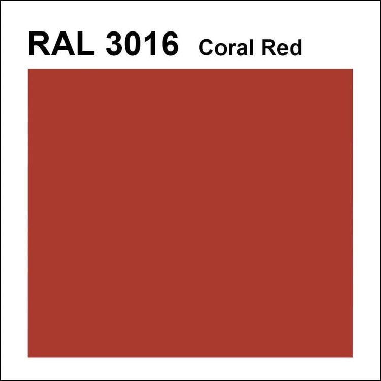 Topcoat / Flowcoat RAL 3016 Coral Red from £15.55