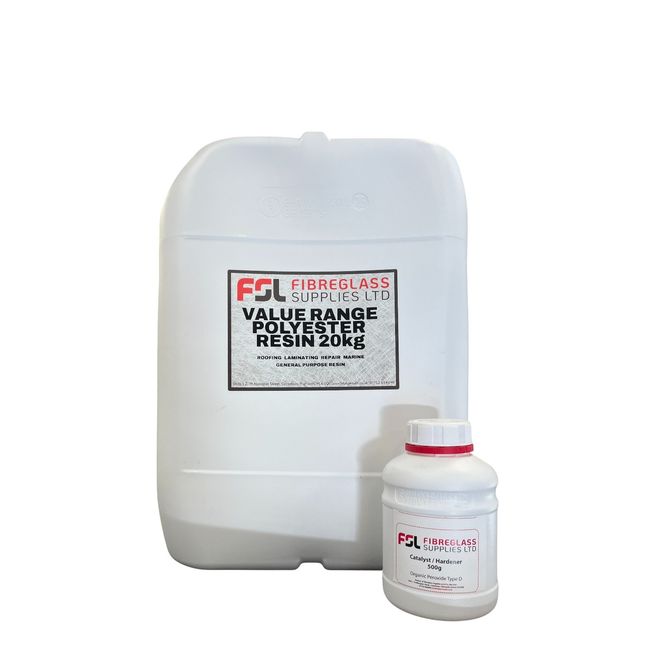 FSL Value Range General Purpose Polyester Resin (Inc Catalyst) from £7.49